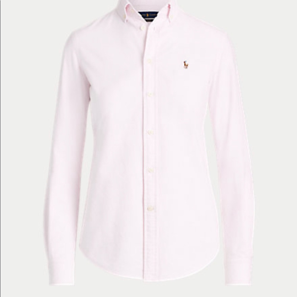 Ralph Lauren Pink Polo Button Down - Gem
